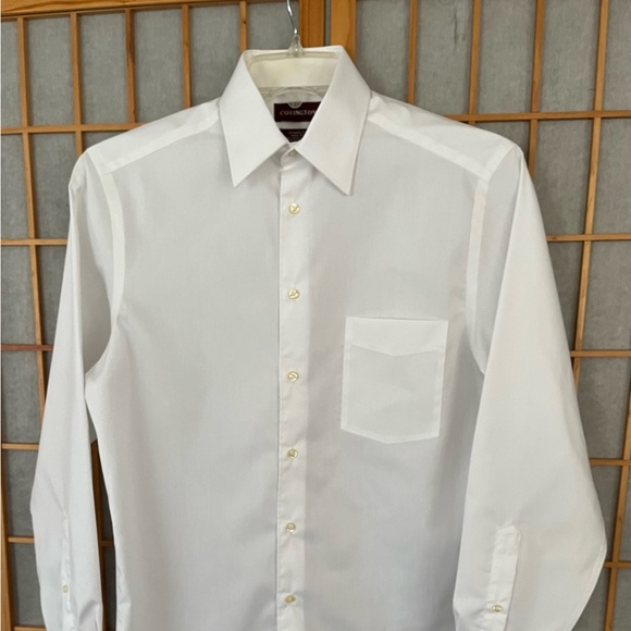 Covington | Shirts | Mens White Dress Shirt Covington Brand Neck 414 12 ...